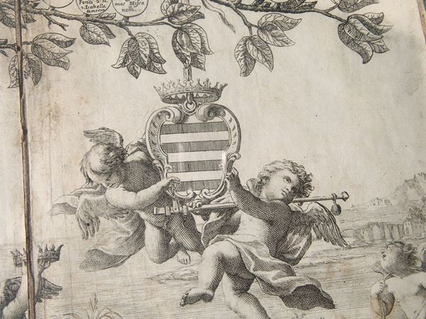 Genealogical tree of the Carafa family (Naples, 1691) - Auction ...